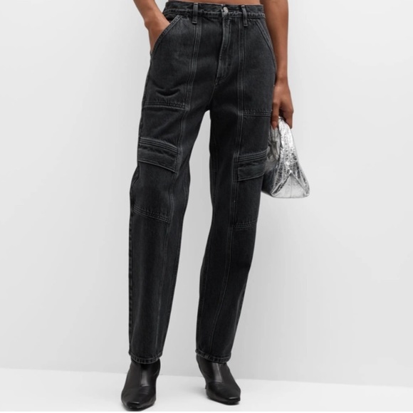 Agolde | Jeans | Agolde Cooper Highrise Straight Cargo Jeans | Poshmark